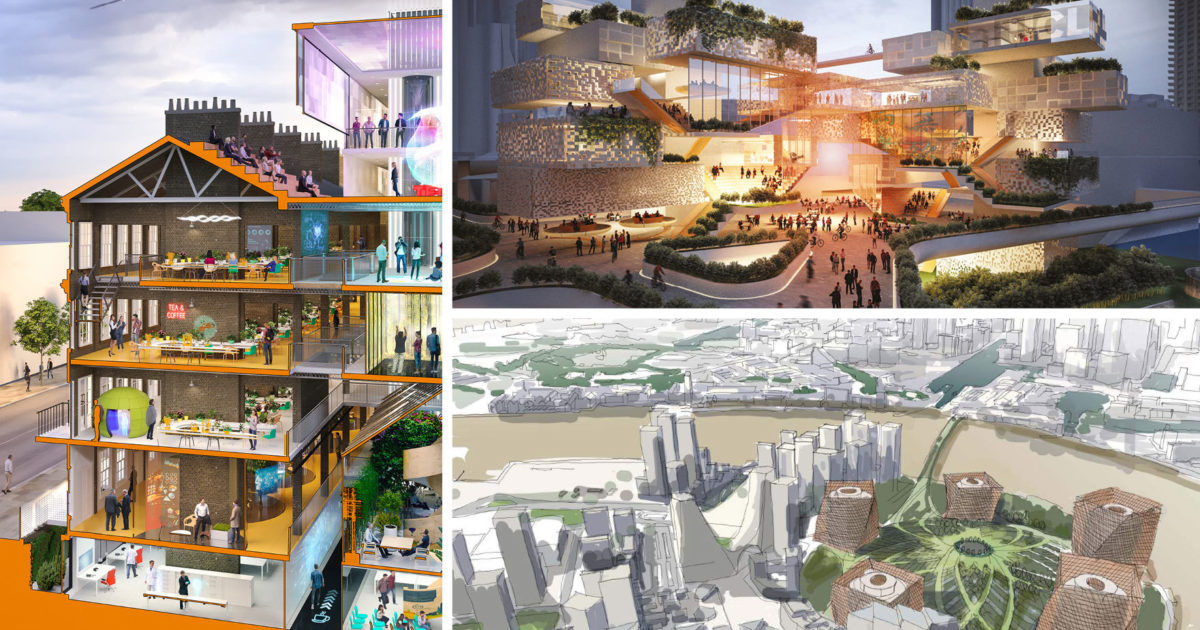 British Council for Offices announces finalists in ideas competition: imagining the… | Malcolm ...